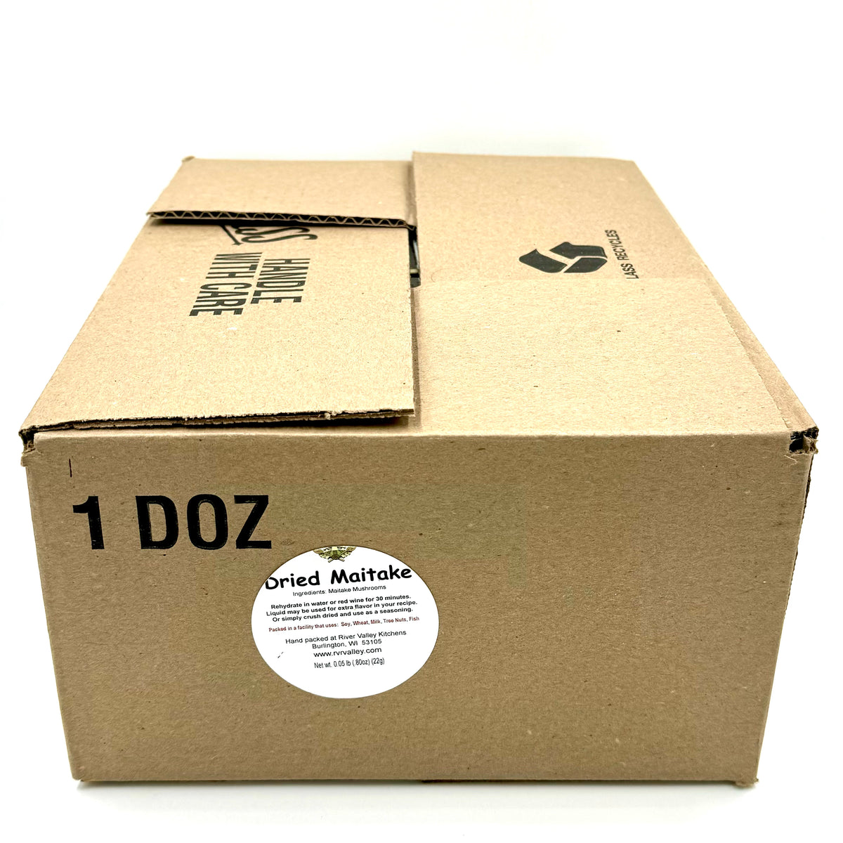 Dried Maitake Mushrooms, 1 Case (12-.05lb) – River Valley Ranch & Kitchens