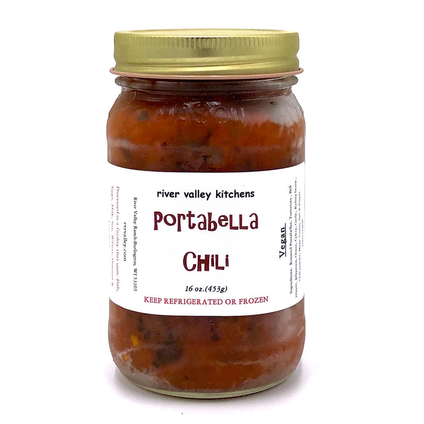 Portabella Chili, 16 oz (frozen) – River Valley Ranch & Kitchens
